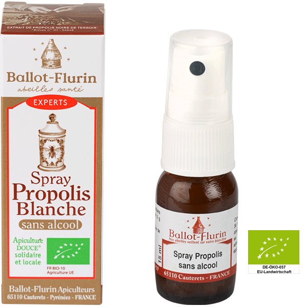 Bio Spray Propolis Blanche ohne Alkohol | Imkerei Schachtner | Ihr ...
